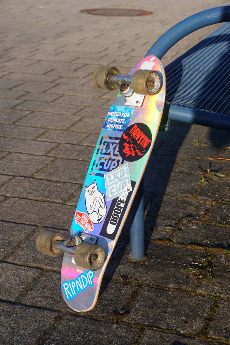 WHERE TO PUT STICKERS ON A SKATEBOARD